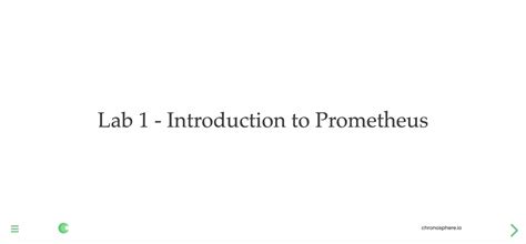 Workshop Introduction To Prometheus Chronosphere