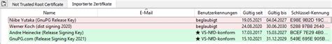 gnupg vs desktop installationshinweise