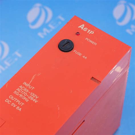 A61p [plc] Mitsubishi Melsec Power Supply Unit A61p ㈜엠이티 산업 자동화 장비 수리 판매 전문