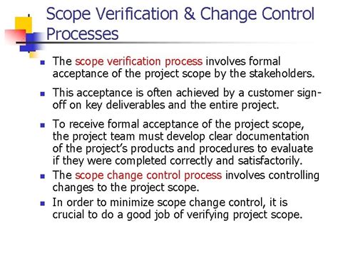 What Is Project Scope Management N N Scope