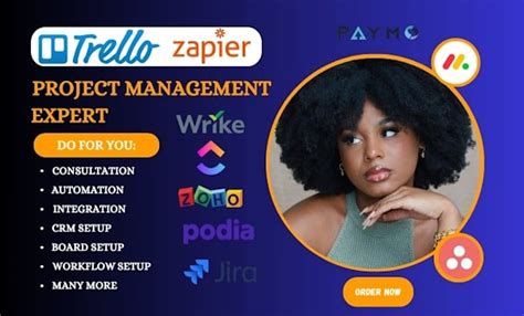 Do Make Com Monday Crm Clickup Asana Trello Hubspot Zoho Wrike Zapier Automation By Clairejane1