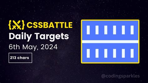 CSS Battle Daily Targets 6th May 2024 Solution YouTube