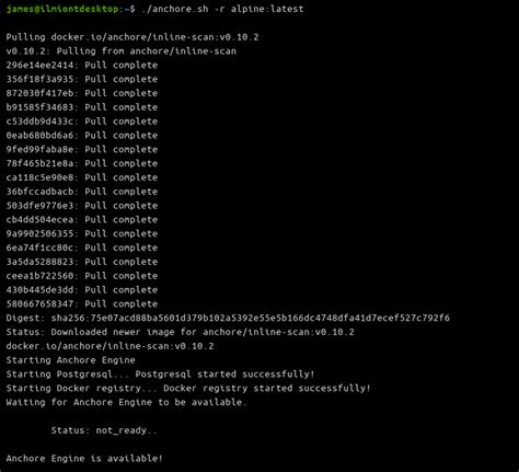 how to security scan docker images with anchore