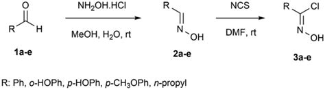 General Synthesis Of Oximes 2a E And Oxime Chlorides 3a E Download Scientific Diagram