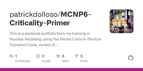 Mcnp6 Criticality Primermcnp Example Runsex6 3ex6 3i At Master · Patrickdollosomcnp6 Mcnp6 Criticality Primermcnp Example Runsex6 3ex6 3i At Master · Patrickdollosomcnp6