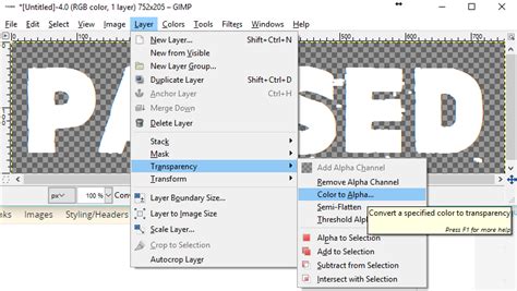 Gimp Can I Change The Transparency Of A Selection Keeping The Relative Transparency Each Part