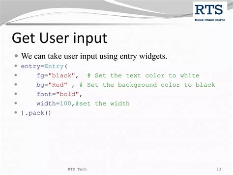 Python GUI Programming | PPT | Programming Languages | Computing