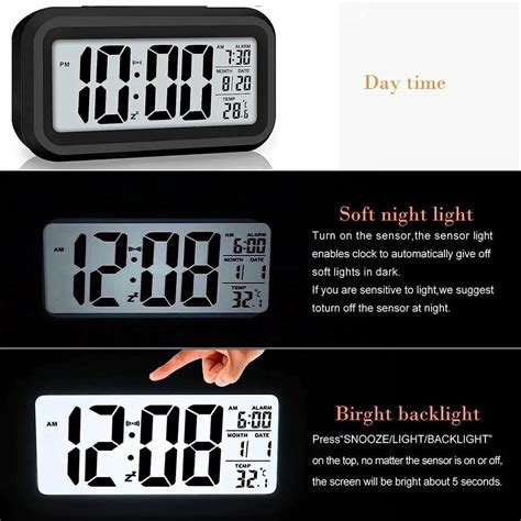 Rectangular Rectangle Digital Alarm Clock Only Black At Rs 148 Piece In