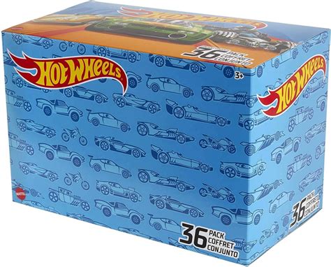 Подарочный Набор базовых машинок Хот Вилс 36 шт Hot Wheels 36 Pack Basic Car Mattel Gwn98