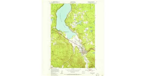 1950s Maps Of Issaquah Wa Pastmaps