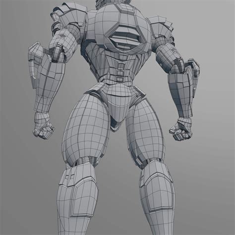 Robot Model Custom Rig Rts 01 By Billnguyen1411