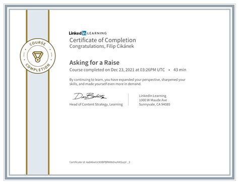 filip cikánek on linkedin certificate of completion