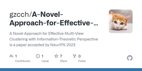 Github Gzccha Novel Approach For Effective Multi View Clustering