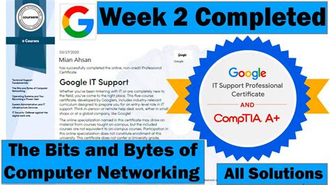 week 2 all quizzes solved the bits and bytes of computer networking