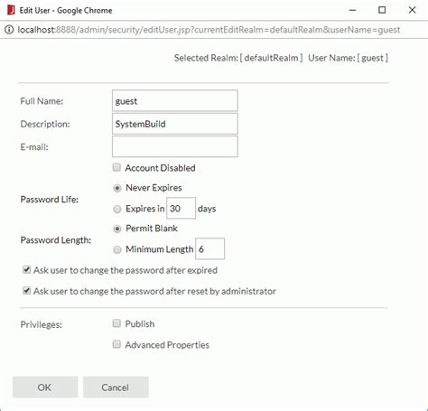 Managing User Accounts