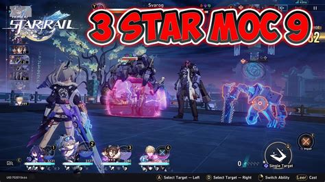 3 Star Clear Memory Of Chaos 9 E1s1 Blade E0s1 Seele Moc Version 1