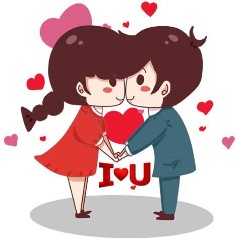 Wasticker Love Couple Sticker For Pc Mac Windows 111087 Free