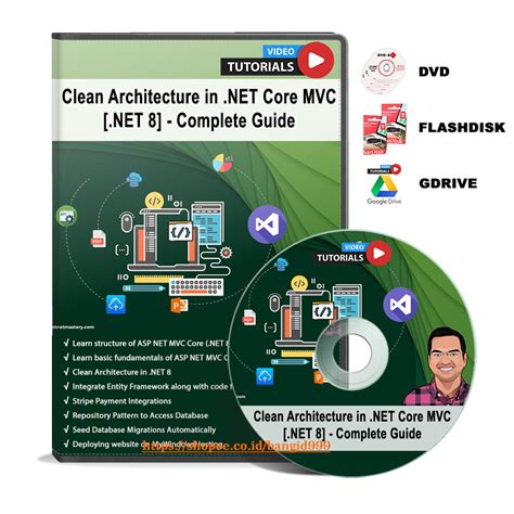 Jual Video Tutorial Clean Architecture In NET Core Mvc Dot Net Complete Guide Shopee