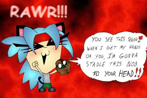 Chibi Mew And Da Blob By Slushy Man On Deviantart