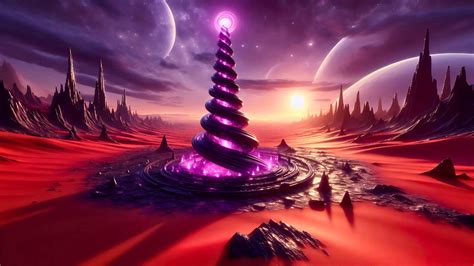 a colossal spiraling structure by thomasfisk on deviantart
