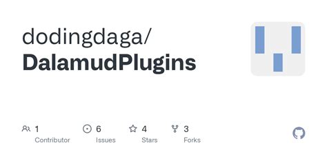GitHub Dodingdaga DalamudPlugins