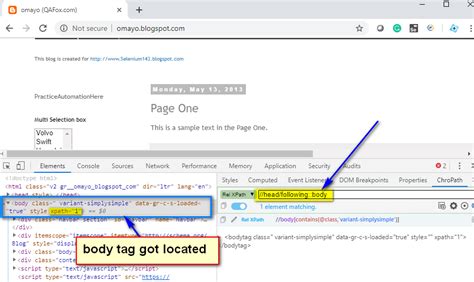Selenium Locators Following Xpath Axes Qafox