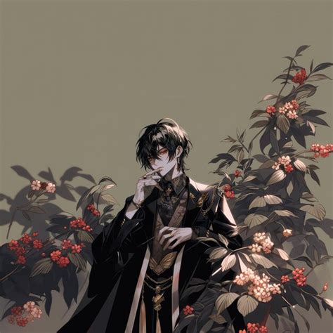 Premium AI Image | The Enigmatic Charmer Unveiling the Dark Secrets of a Handsome Male ...