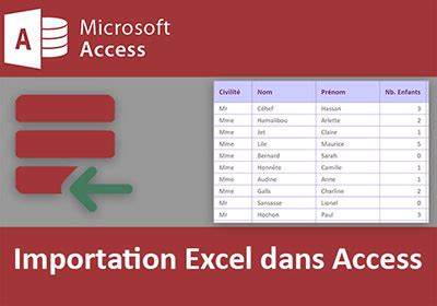 Exporter des données Access dans un tableau Excel