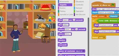Numeri Pari Con Scratch Resto Della Divisone Per Due