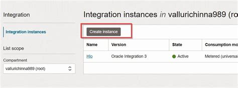 Oracle Integration Cloud Create Instance Step By Step