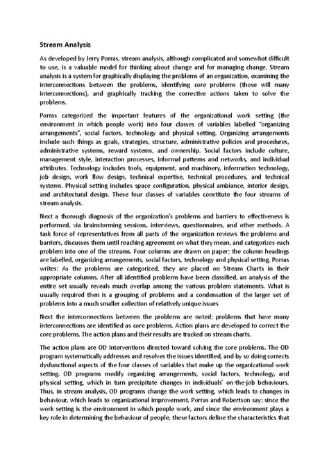 Stream Analysis Stream Analysis Is A System For Graphically