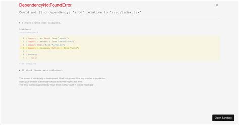 React Typescript Template Forked Codesandbox