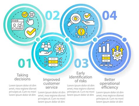 Premium Vector Advantages Of Big Data Processing Circle Infographic Template