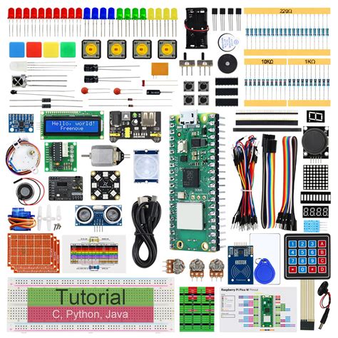 Freenove Ultimate Starter Kit For Raspberry Pi Pico W Included Compatible With