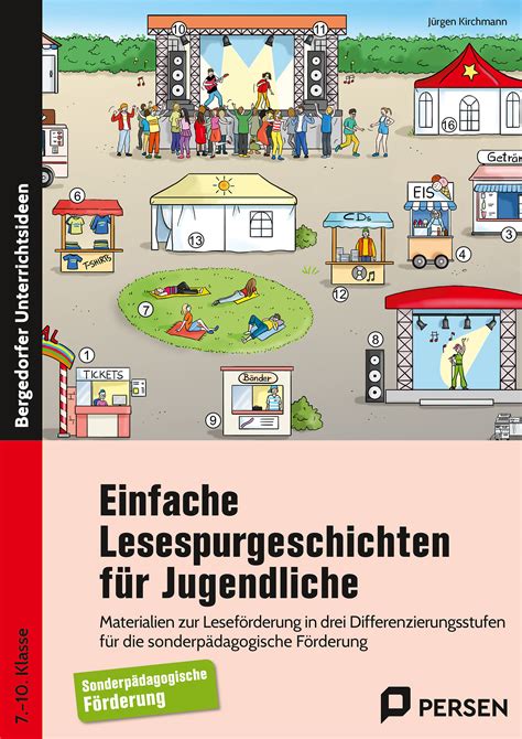 Sopäd Unterrichtsmaterial Deutsch Einfache Lesespurgeschichten Für Jugendliche Materialien Zur