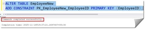 Sql Server Create Table With Primary Key Sql Server Guides