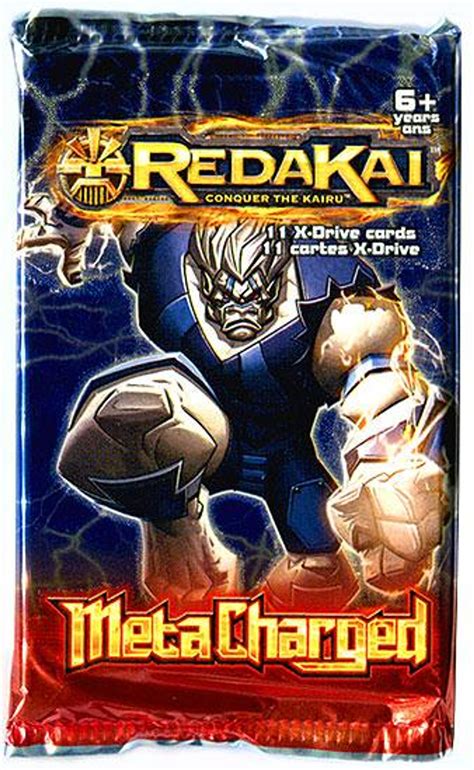 Redakai Conquer The Kairu Metacharged Booster Pack Spin Master Toywiz