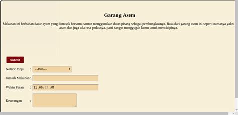 Pembuatan Sistem Backend Dengan PHP Aplikasi Restoran