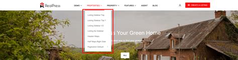 header setting customize thimpress docs
