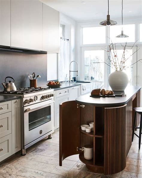45 Trendy And Eye Catchy Fluted Kitchen Islands Digsdigs