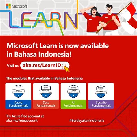 microsoft learn sudah ada versi bahasa indonesia nya muhammad afiful