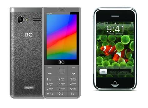 BQ 3595 Elegant — обзор нового кнопочного телефона с большим экраном ...