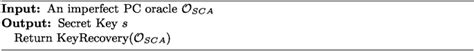 Improved Key Recovery Attacks Under Imperfect Sca Oracle For Lattice Based Kems Springerlink