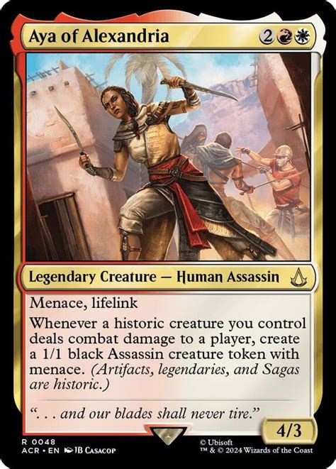 Altair Ibn Laahad Universes Beyond Assassins Creed Magic The
