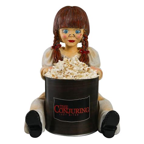 Annabelle Popcorn Bucket The Conjuring Last Rites Movie Peripheral For Home Theater Apartment
