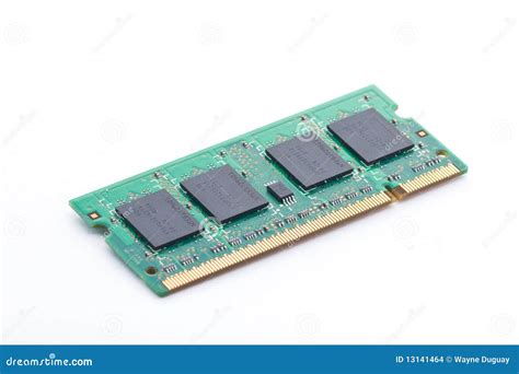Laptop Computer RAM Chip Stock Photo Image Of Sodimm