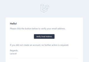 Laravel User Registration With Email Verification All PHP Tricks