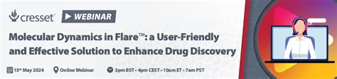 Molecular Dynamics In Flare™ A User Friendly And Effective Solution To