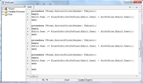Praktek Delphi Aritmatika Dengan Delphi