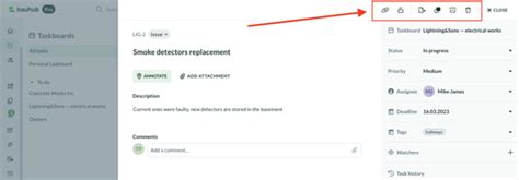 How To Edit Duplicate Move Delete And Archive Tasks Bauhub